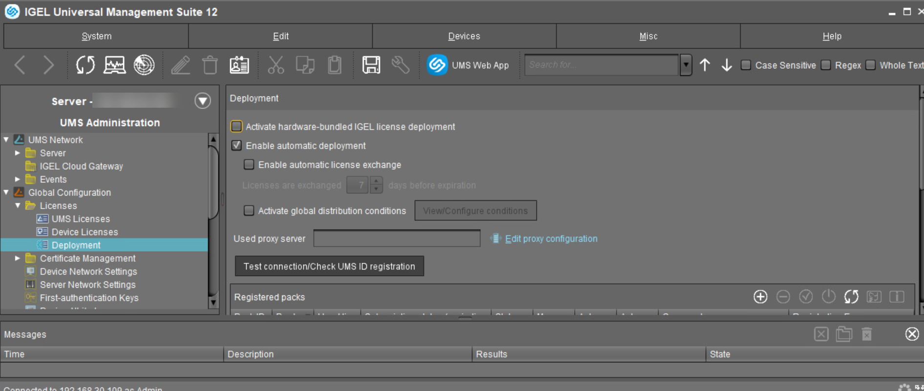 Deployment - Deploying Licenses through the IGEL UMS
